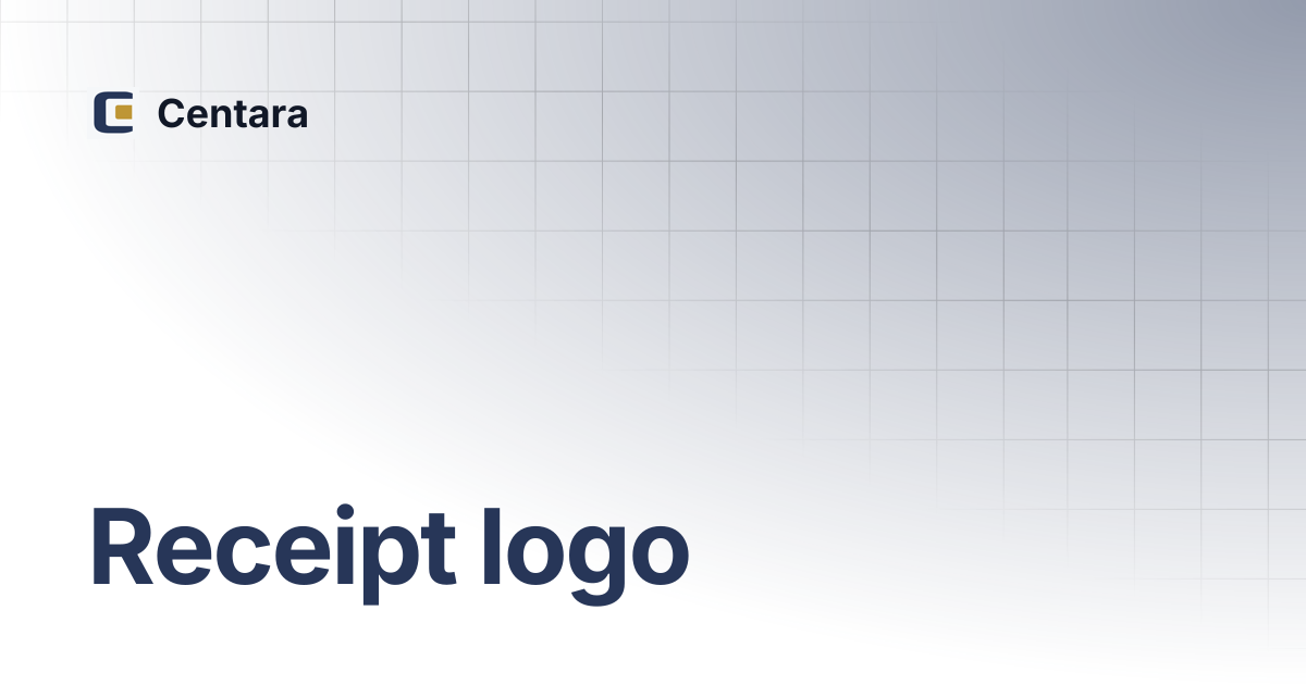 Receipt logo | Centara